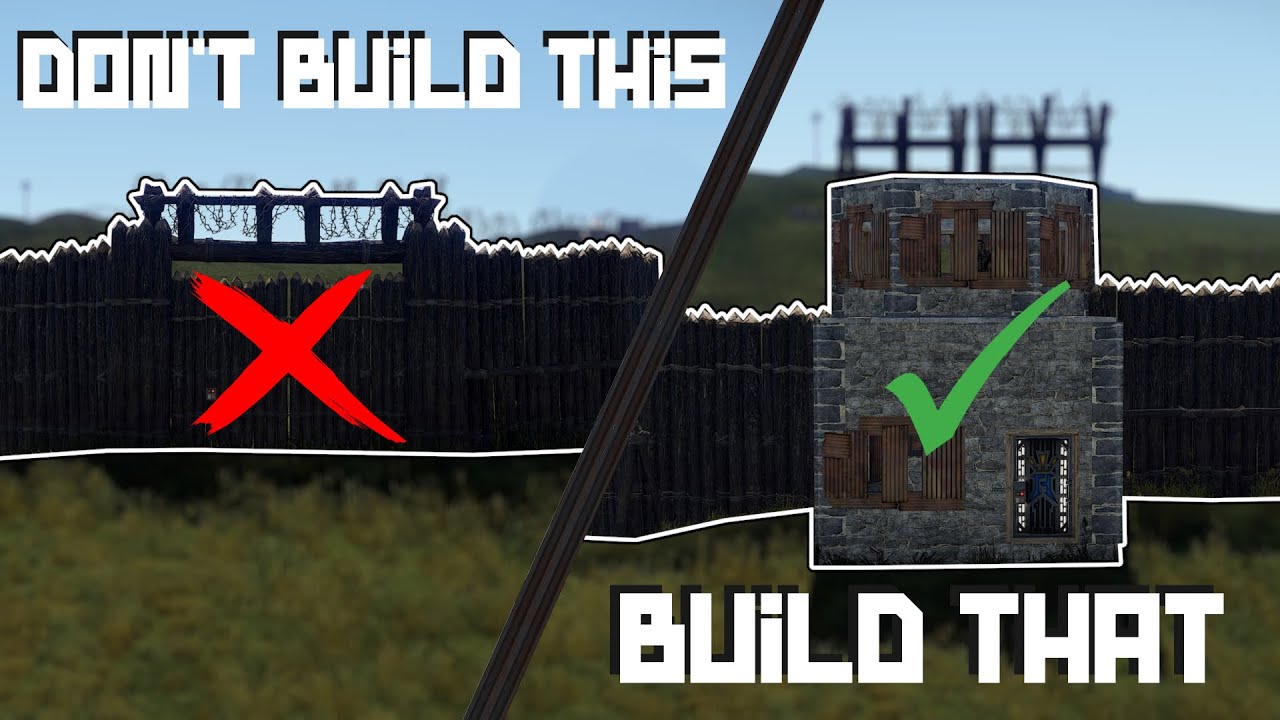 Rust Compound Gates - Disconnectable Flank base - YouTube