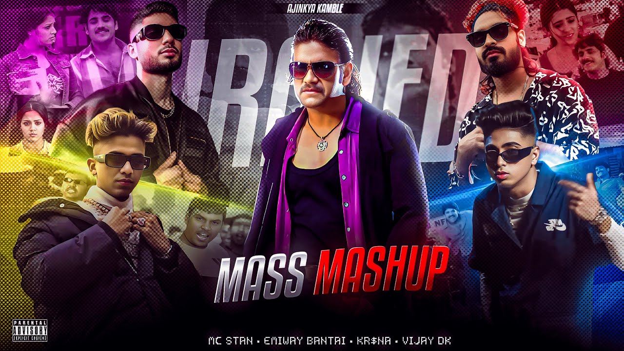Mass Ft Mc Stan x Vijay DK x Emiway x Divine x KRSNA | Brazilian Funk ...
