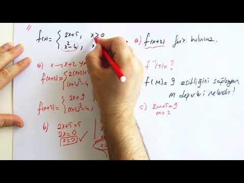 PARÇALI FONKSİYON VE GRAFİKLERİ...