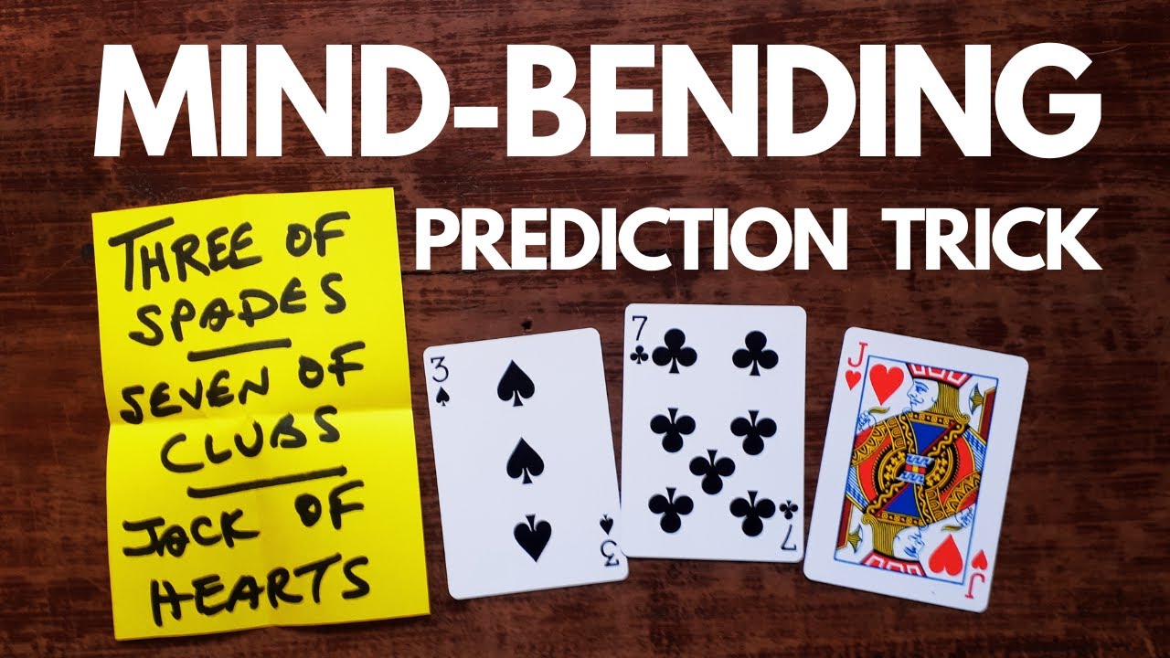 Learn Amazing Mind-Bending Prediction Trick | Jay Sankey Magic Tutorial ...