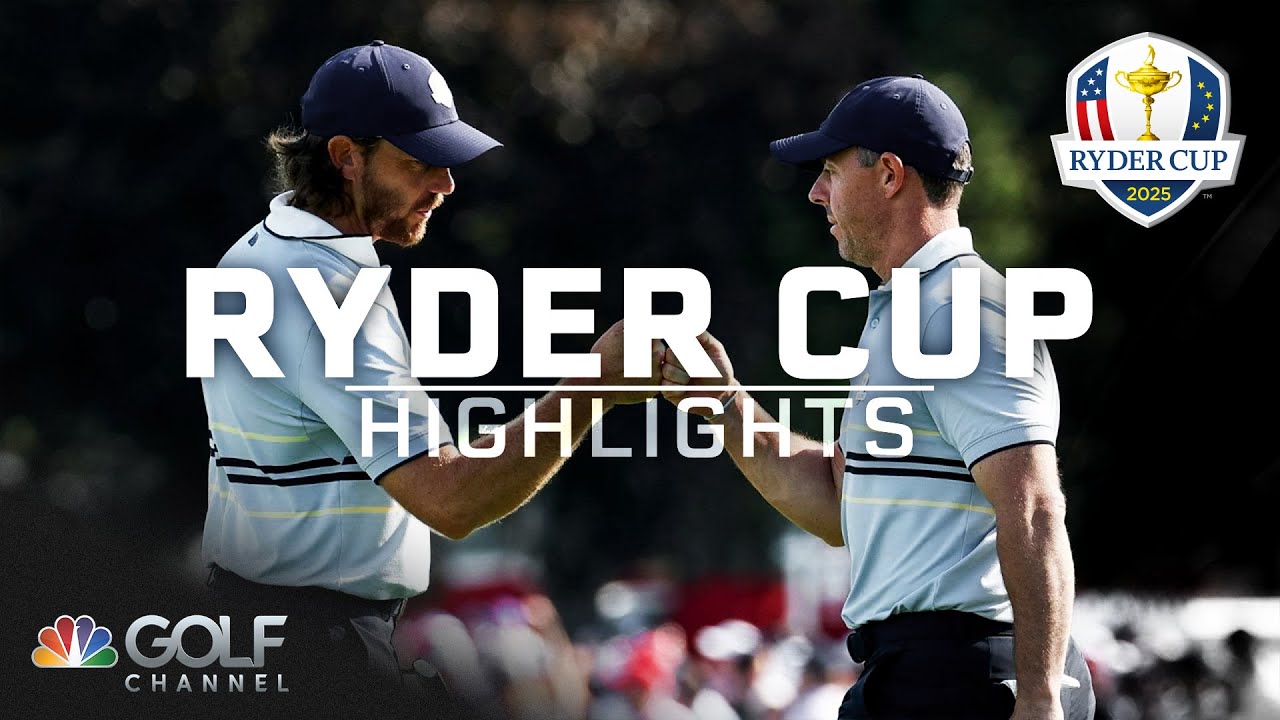 2025 Ryder Cup Highlights: Day 1 Foursomes | Golf Channel - YouTube