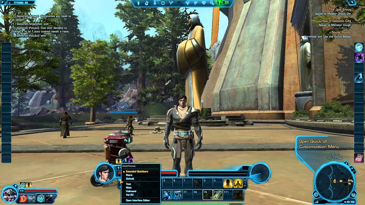 TOR Quick Look SWTOR Patch 1.2 - Custom UI!! And Sharing! - YouTube