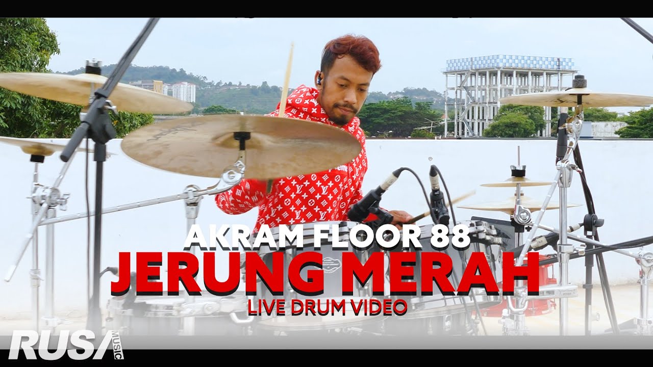 Akram Floor 88 - Jerung Merah [Beby Acha Drum Cover] - YouTube