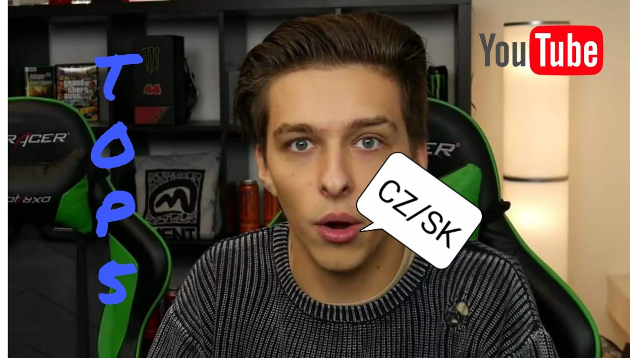 TOP 5 - Najodoberanejších YouTuberov CZ/SK - YouTube
