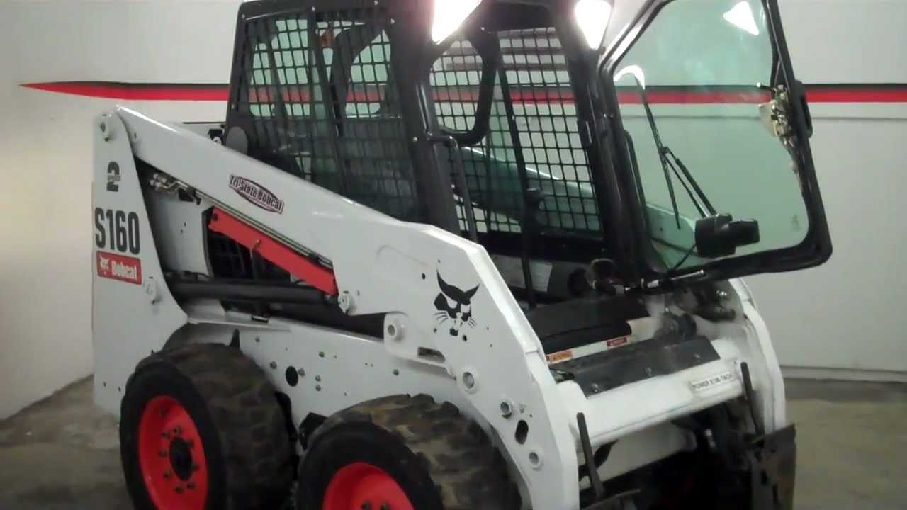 SOLD - MN! 2011 Bobcat S160 2 SPEED cab and heat! See Jeff at Tri-State ...