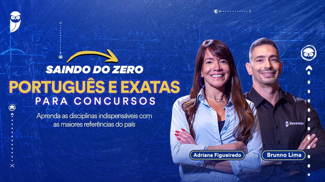 Português e Exatas para Concursos - Saindo do zero - Aprenda as disciplinas indispensáveis - YouTube