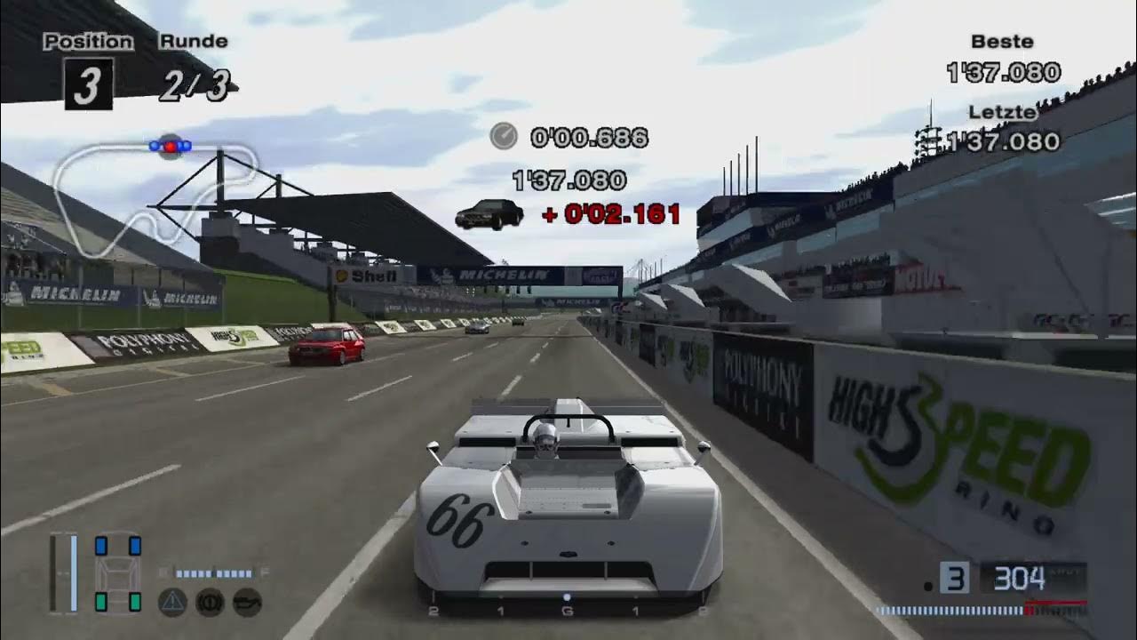 Gran Turismo 4: Spec II [Mod][4K60] Race of Turbo Sport - Chaparral 2J Race Car '70 - YouTube