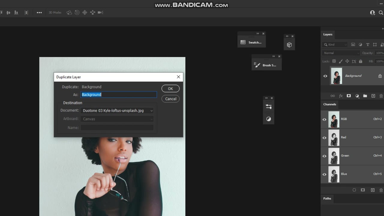 #photoshop Threshold effect - YouTube