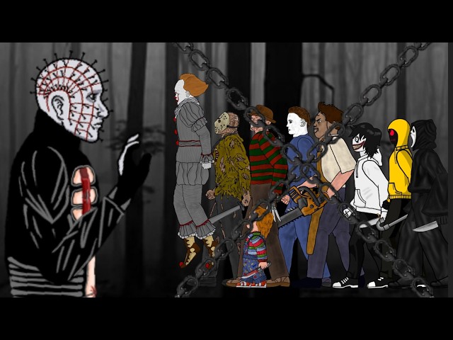 Freddy Vs Jason Vs Pinhead Vs Michael Myers Youtube