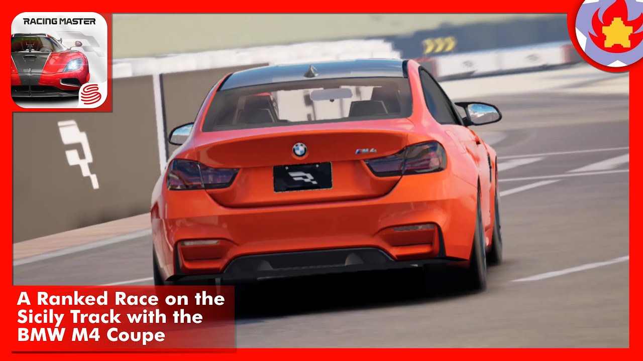 A Ranked Race on the Sicily Track with the BMW M4 Coupe | Racing Master ...