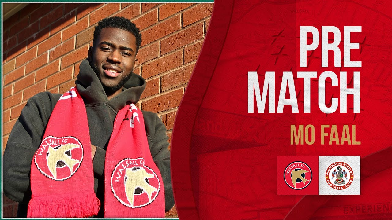 Pre-match: Mo Faal looks ahead to potential debut against Accrington ...