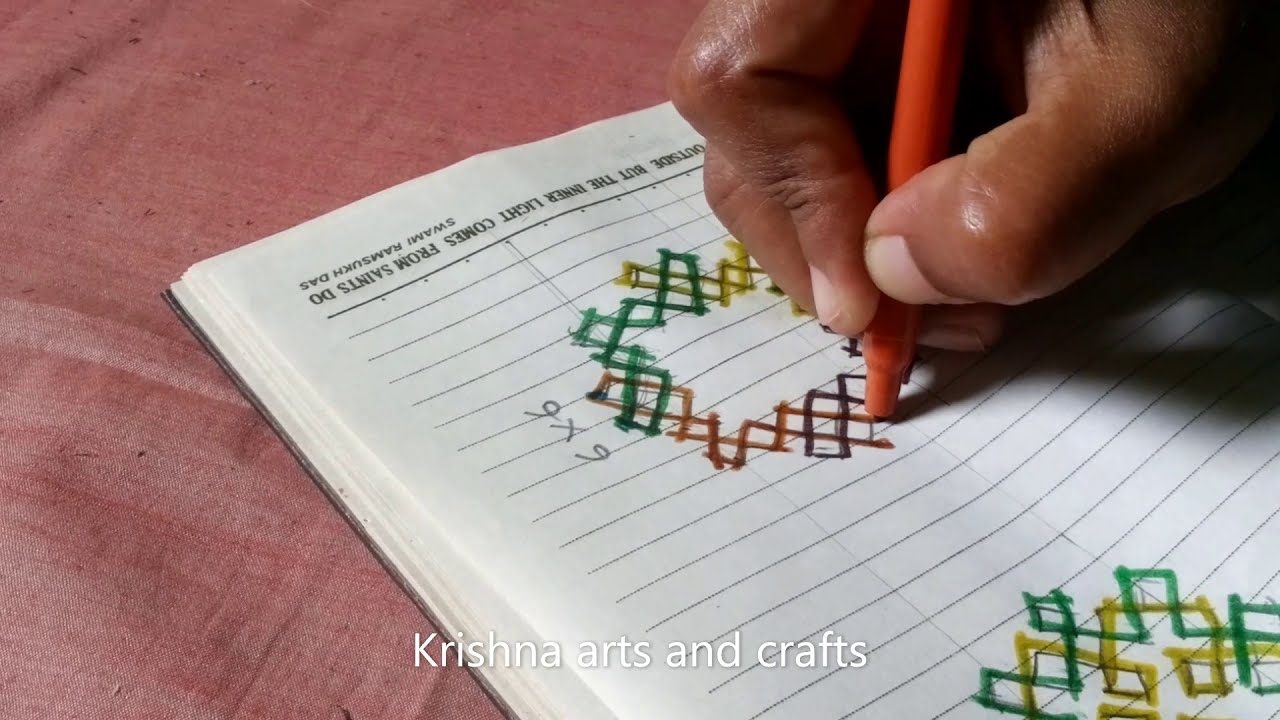 44.kutch work designs on normal paper// gujarati work designs/ sindhi ...