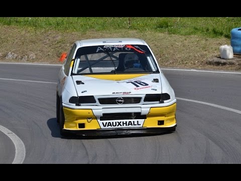 OPEL ASTRA GSI ON HILLCLIMB RACE CRONOSCALATA MONTE ERICE 2015 - YouTube