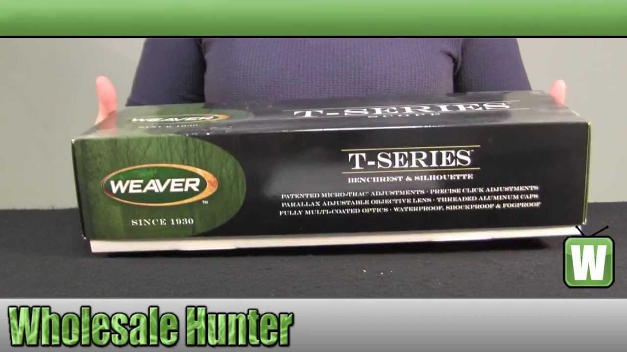 Weaver Target Series 36x40mm Adjustable Objective Fine-x Dot Reticle ...