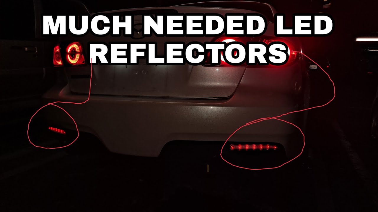 Installing Rear reflectors - YouTube
