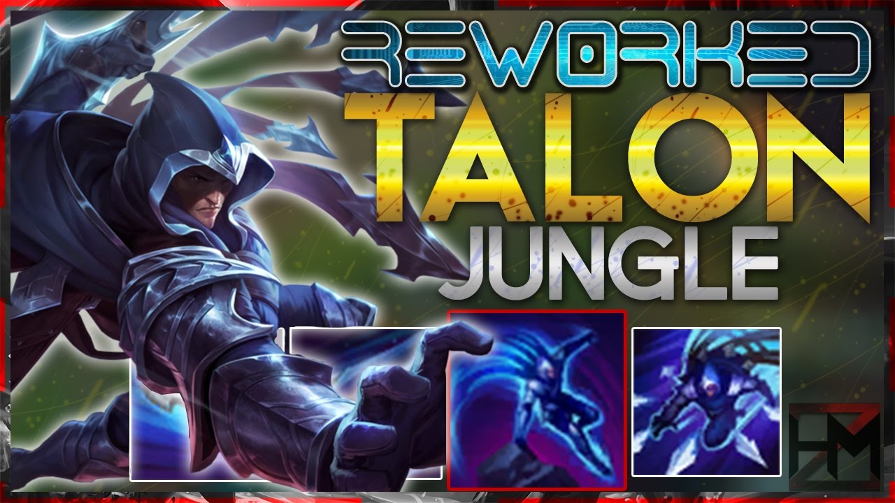 WTF IS GOING ON?! | REWORKED TALON JUNGLE (League of Legends) - YouTube