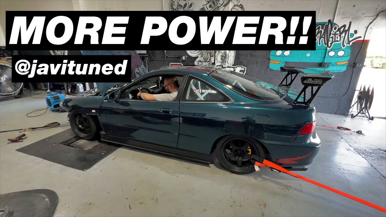 STOCK K24 TURBO INTEGRA GETS DYNO TUNED! *OVER 550HP* - YouTube