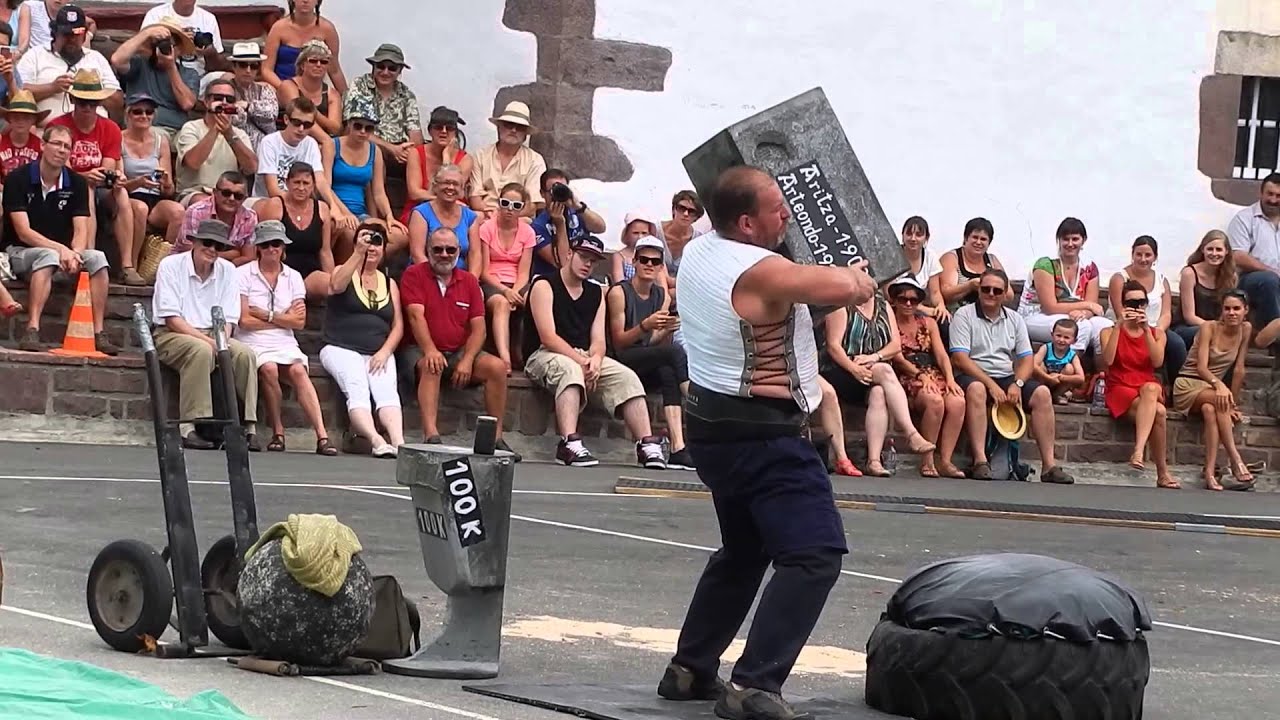 Festival de force basque - YouTube