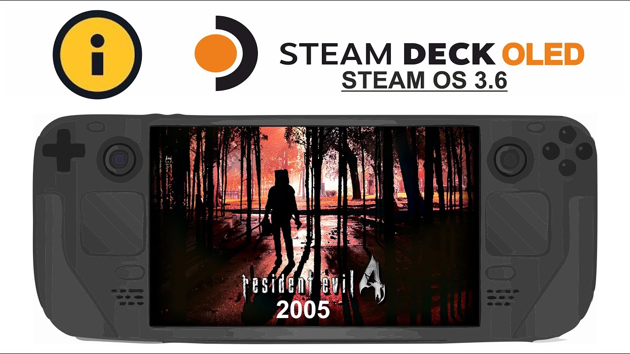 Resident Evil 4 (2005) on Steam Deck OLED with Steam OS 3.6 - YouTube