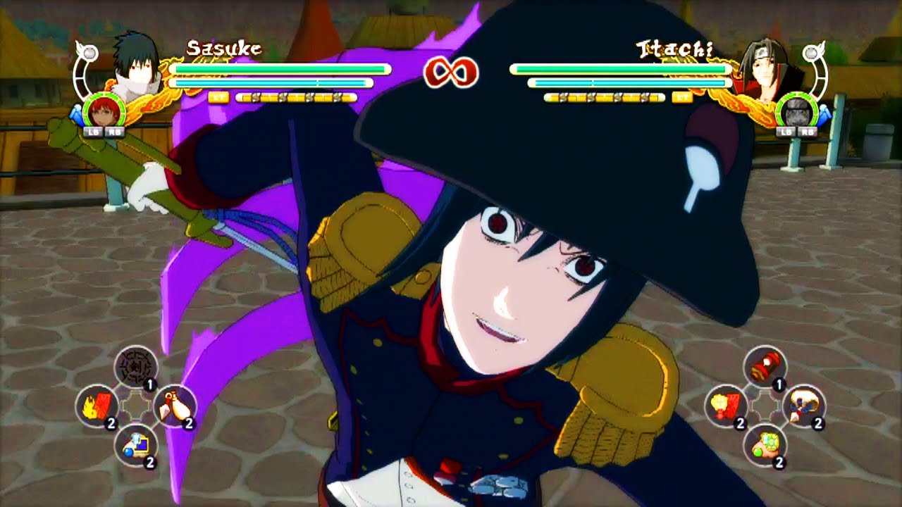 Napoleon Sasuke Costume Gameplay | Naruto Shippuden Storm 3 - YouTube
