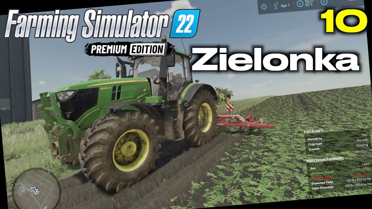 THE ONE WITH ALL THE COTTON | FS22 ZIELONKA | Ep 10 | ZIELONKA - YouTube
