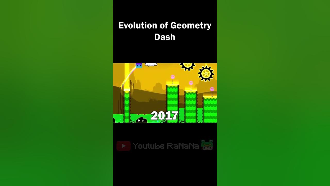 Evolution of Geometry Dash - YouTube