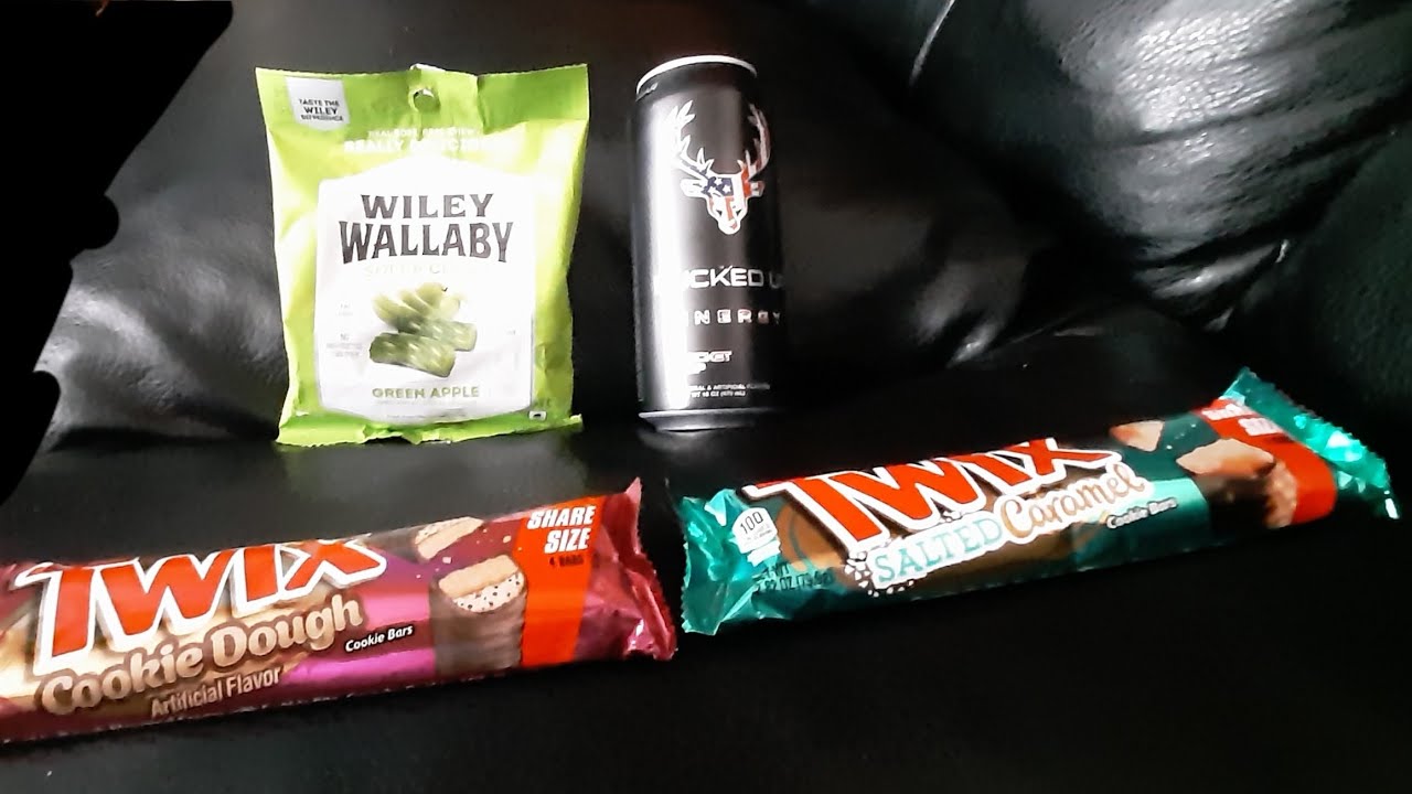Johnnie reacts to Twix Cookie Dough & Salted Caramel, Wiley Wallaby ...
