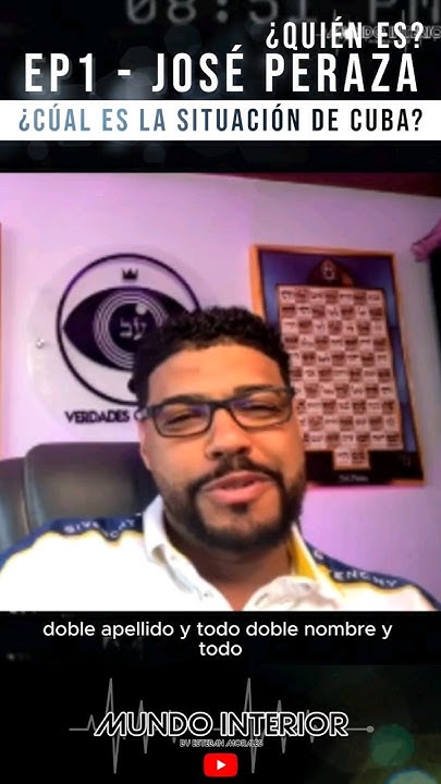 Mundo Interior, EP1 con José Peraza. ¿que hay con Cuba? #podcast #estebanmorales - YouTube
