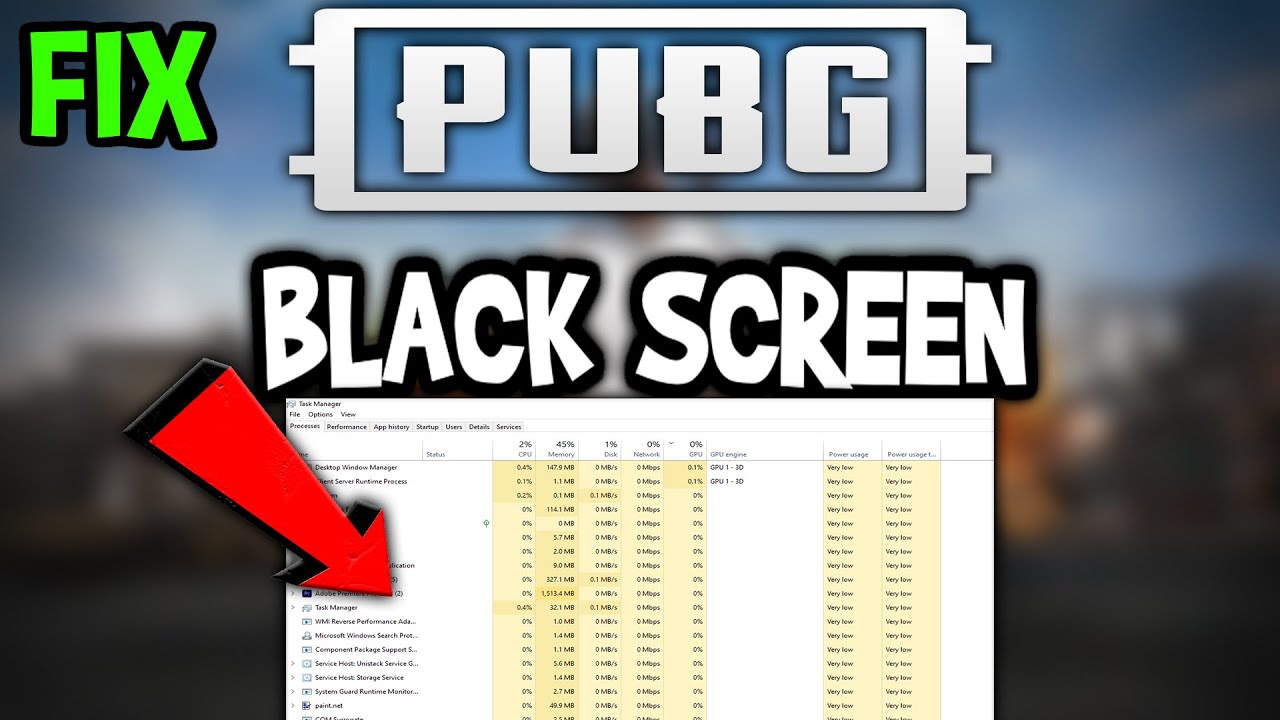 PUBG – How to Fix Black Screen & Stuck on Loading Screen - YouTube