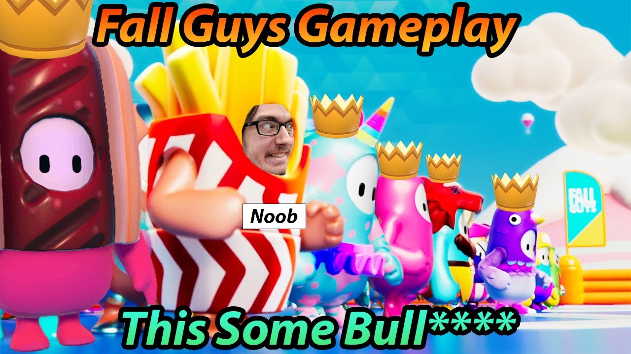 WE STOLE FROM A BURNT GLIZZY!!!! [Fall Guys Series Episode #1] - YouTube