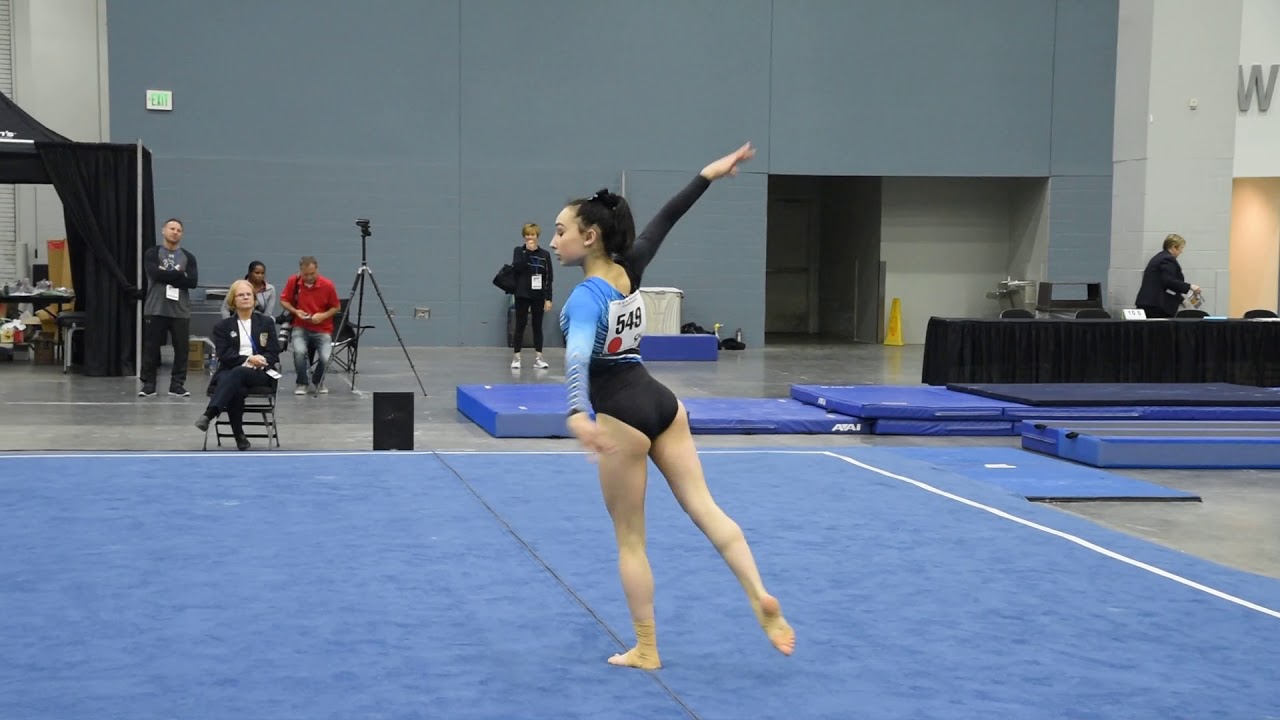 Madelynn Jones - Floor Exercise - 2018 Women's Junior Olympic National ...
