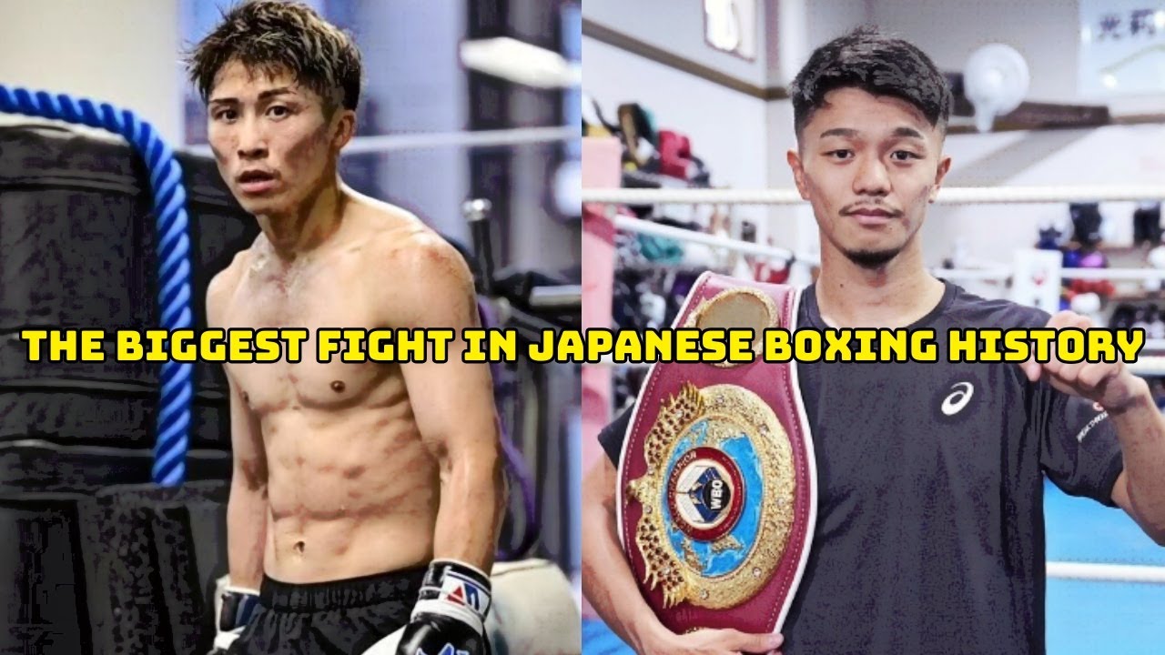 NAOYA INOUE 井上 尚弥 VS JUNTO NAKATANI 中谷潤人 THE BIGGEST FIGHT IN JAPANESE ...