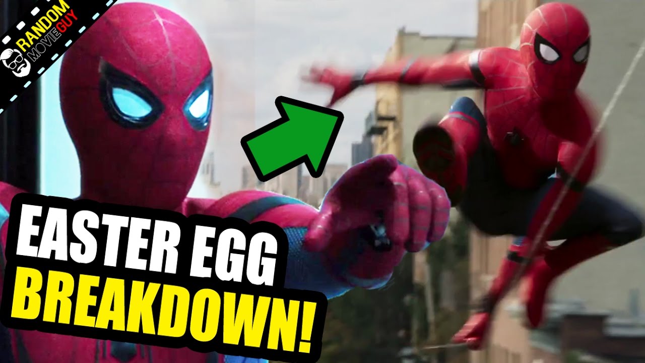Spider-Man: Homecoming - EASTER EGGS from EVERY Trailer (Teaser, US ...
