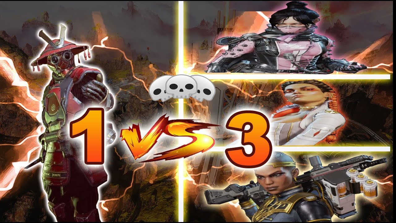 APEX LEGENDS 1 VS 3 #2 RECOPILACIONES EPICAS!!! - Samurai - YouTube