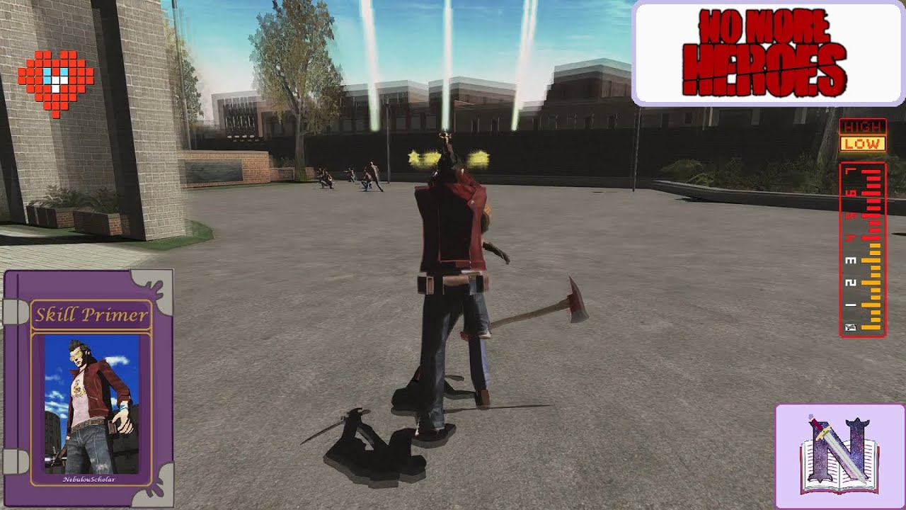 No More Heroes | All Beam Katana, Wrestling Moves & Dark Side Mode ...