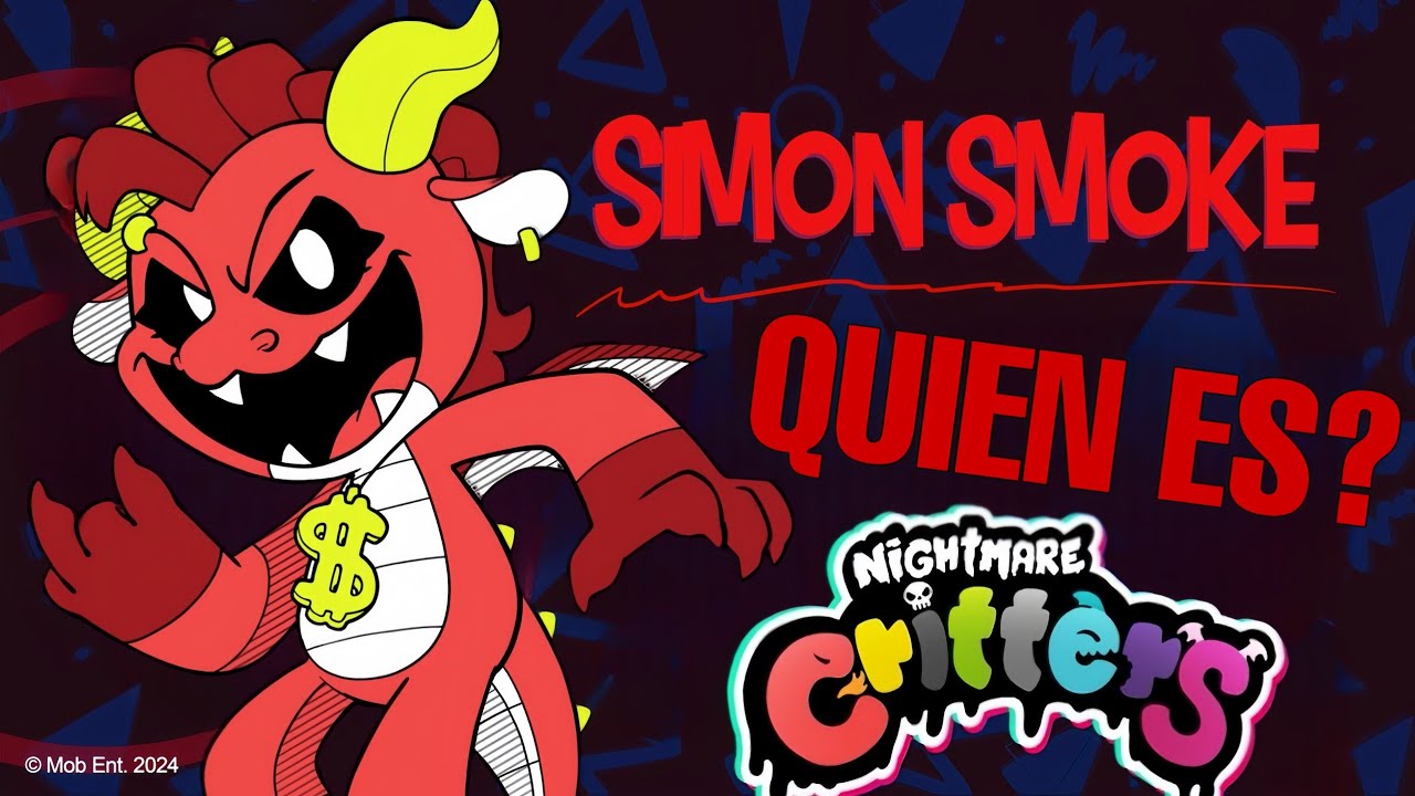 Quien es SIMON SMOKE 🐉 Poppy Playtime Chapter 4 [NIGHTMARE CRITTERS ...