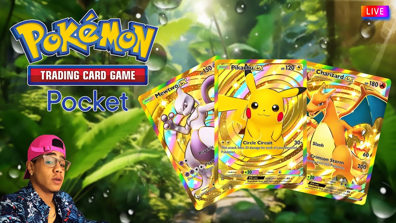 New Player !!! / Pokemon TCG Pocket Live - YouTube