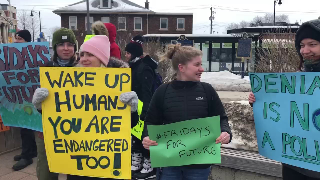 Climate Change Rally City Hall - YouTube