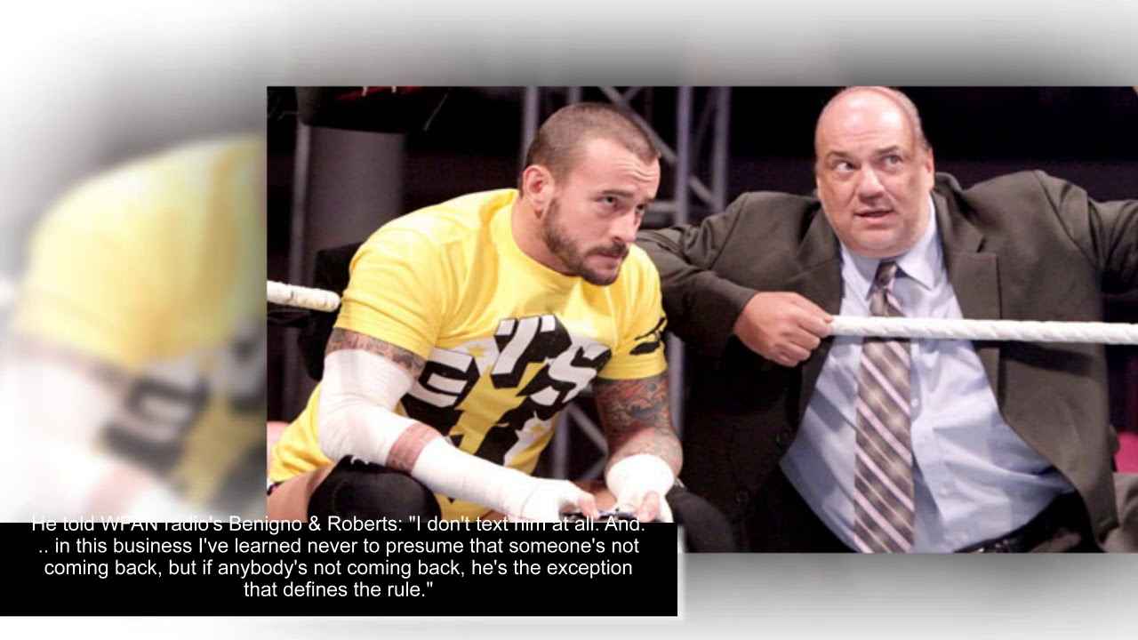 Paul Heyman drops CM Punk bombshell after SummerSlam - YouTube