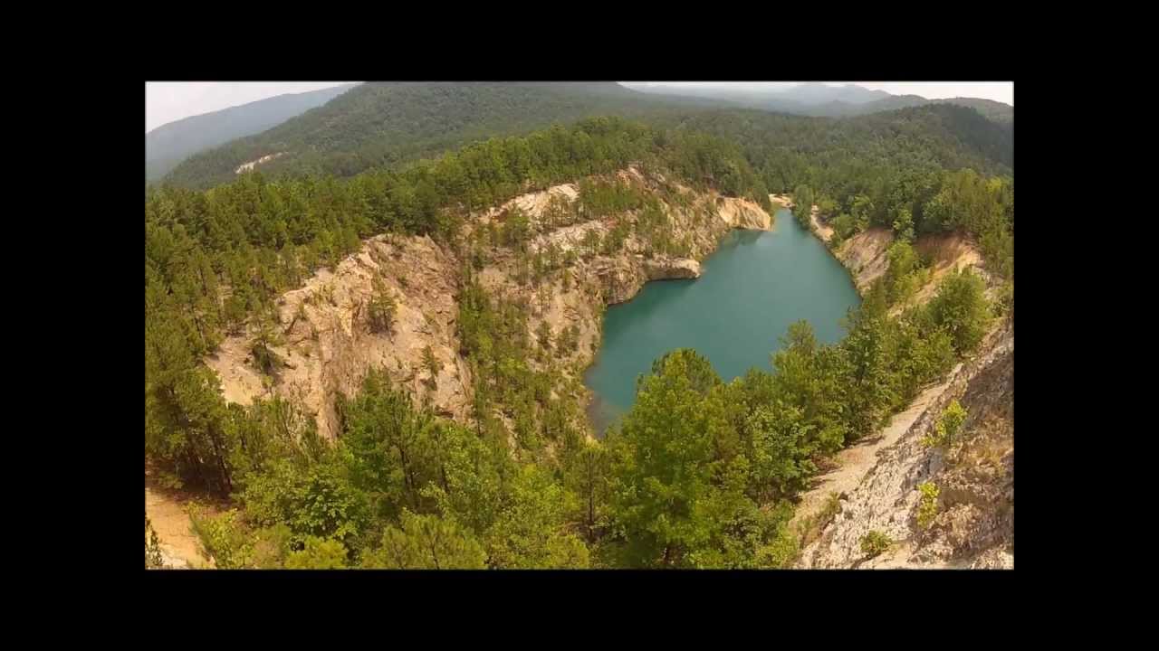 Fun at the Blue Hole - YouTube