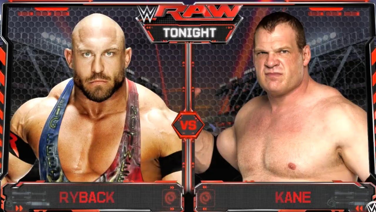 WWE Ryback vs Kane: Raw - YouTube