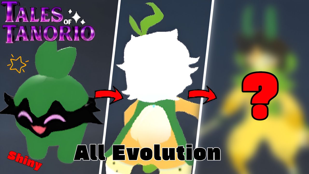 All Shiny Male Citrin Evolution 【Tales Of Tanorio】 - YouTube