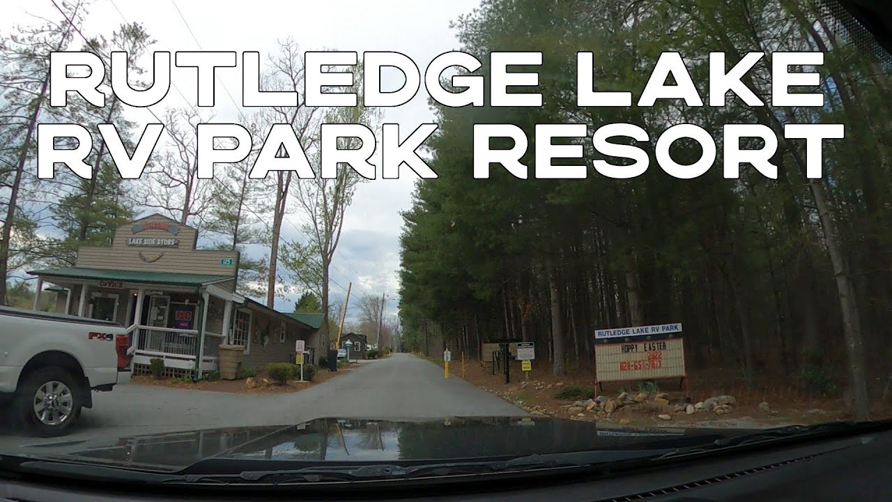 Rutledge Lake RV Park Resort - Drive Through the Outer Loop - YouTube
