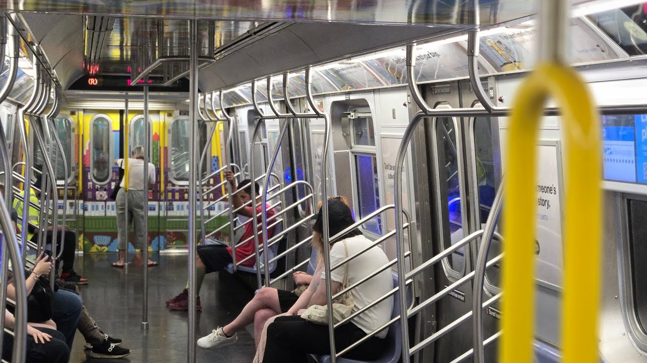 MTA NYCT Subway: A Few (R) Trains @ Bay Ridge Avenue - YouTube