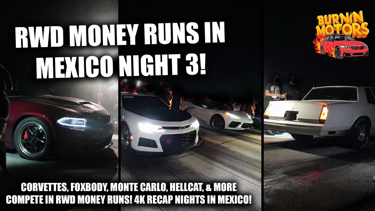 CASH DAYS: NIGHT 3 | 1/8 MILE RWD ONLY 800 HP MAX! MONTE CARLO, S14, C8 ...