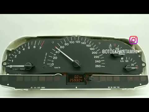 Opel Vectra B gösterge paneli ibre tamiri