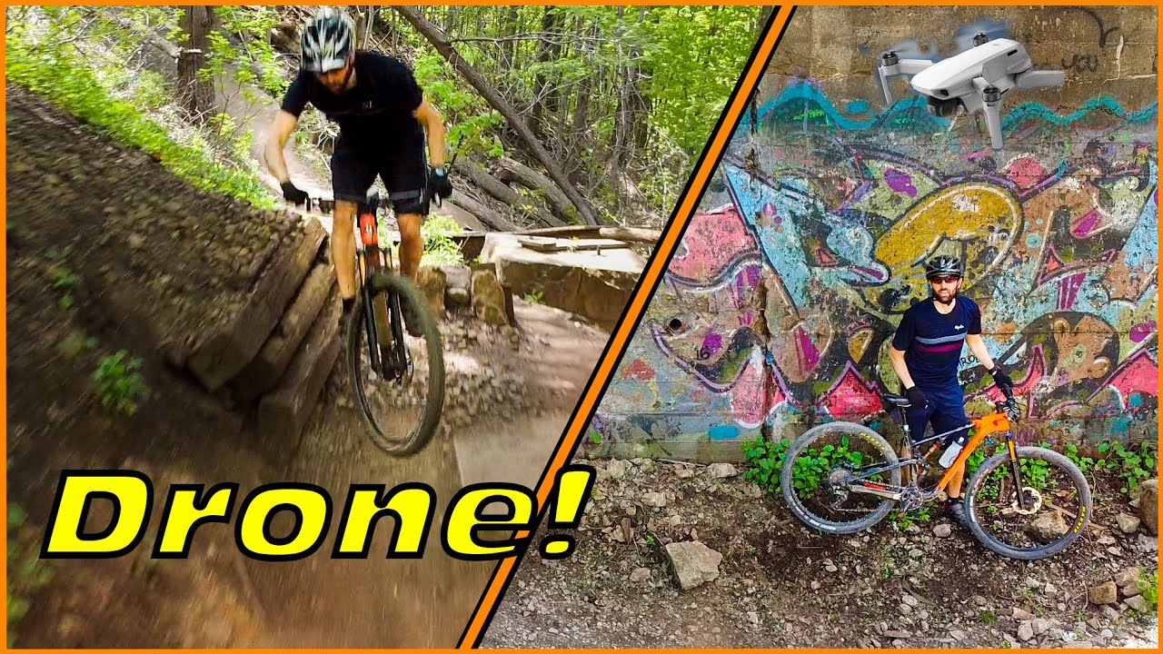 Don Valley Mountain Bike Trail Riding: Party Atmosphere - YouTube