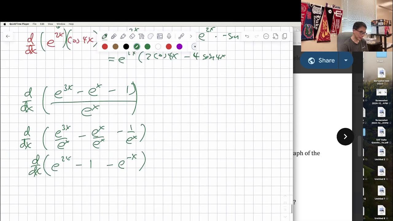 AP Calculus Inverse derivative - YouTube
