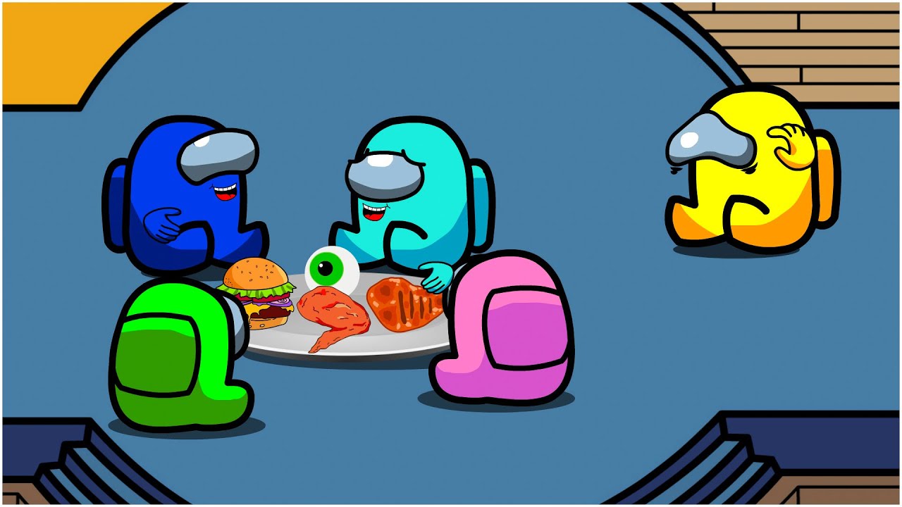 Mini Crewmate Everyday Life In Among Us || Funny Animation || Lazy ...