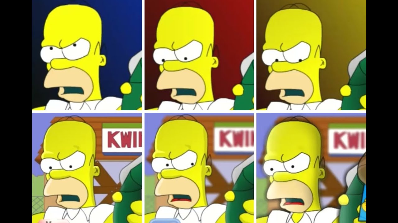 Homer the Flanders Killer - All Themes Comparison (Computer vs Windows ...